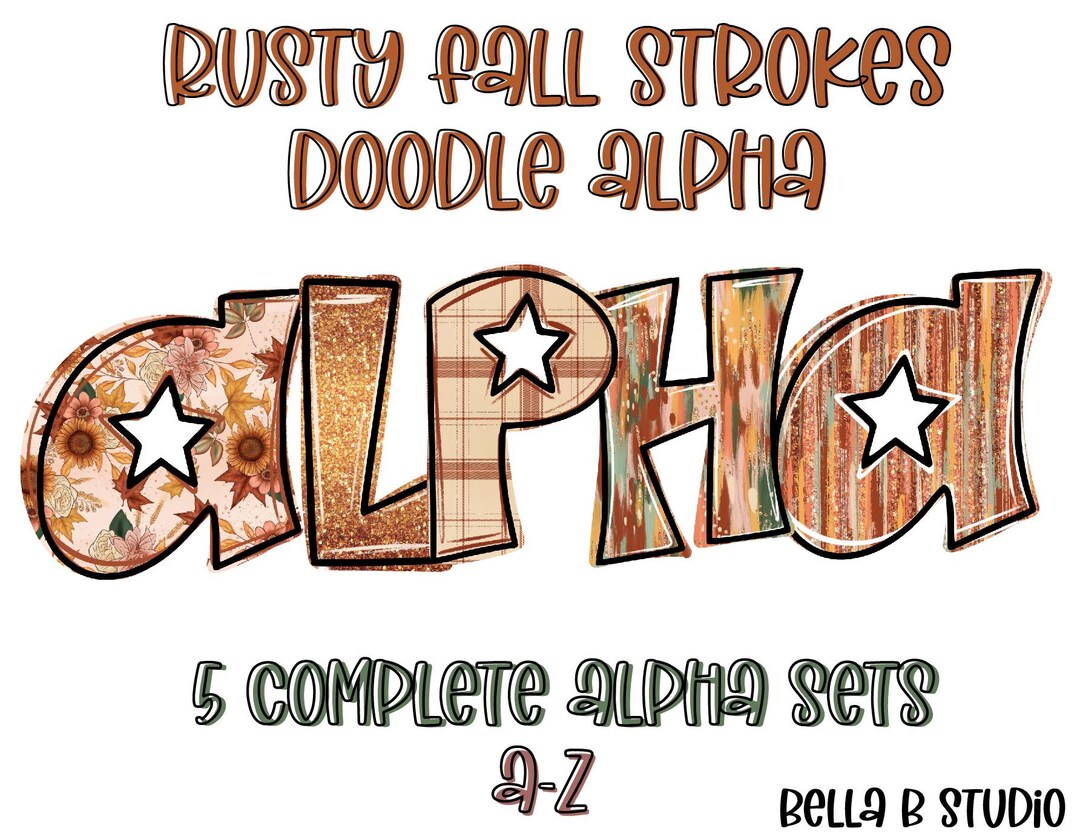 Fall Strokes Doodle Alpha, Brushstrokes Alpha PNG, Dotted Alpha, Alpha ...