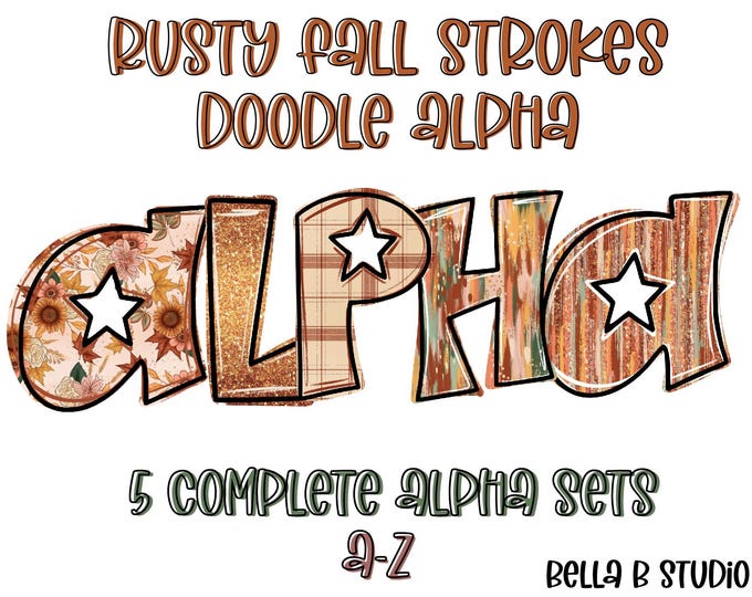 Fall Colors Alphabet PNG, Bubble Dot Alphabet, Alphabet With Dots ...