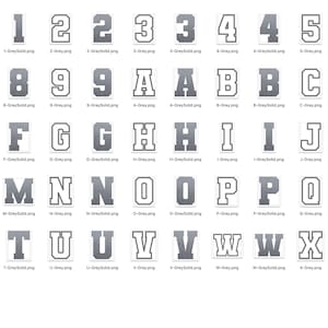 Stitched Alpha PNG, Fill Your Own Alpha, Faux Embroidered PNG Alphabet ...