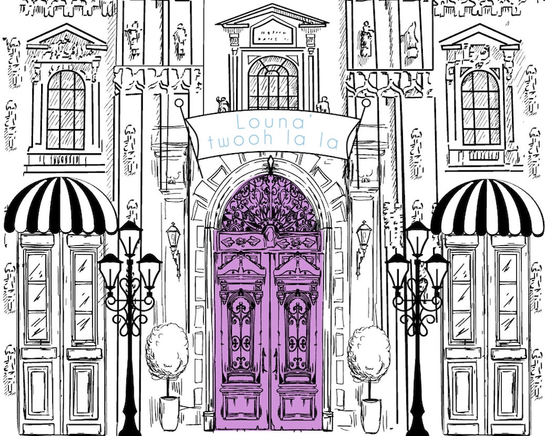 Custom Digital French Bakery Backdrop Design - Etsy