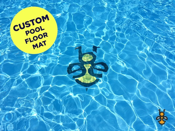 Pool Floor Decoration Removable Reuseable Pool Decor Mat - Etsy