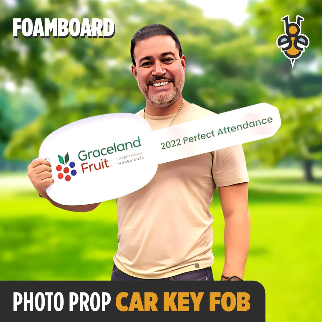 Custom Foamboard Car Key Fob: Dealer Photo Prop - Etsy