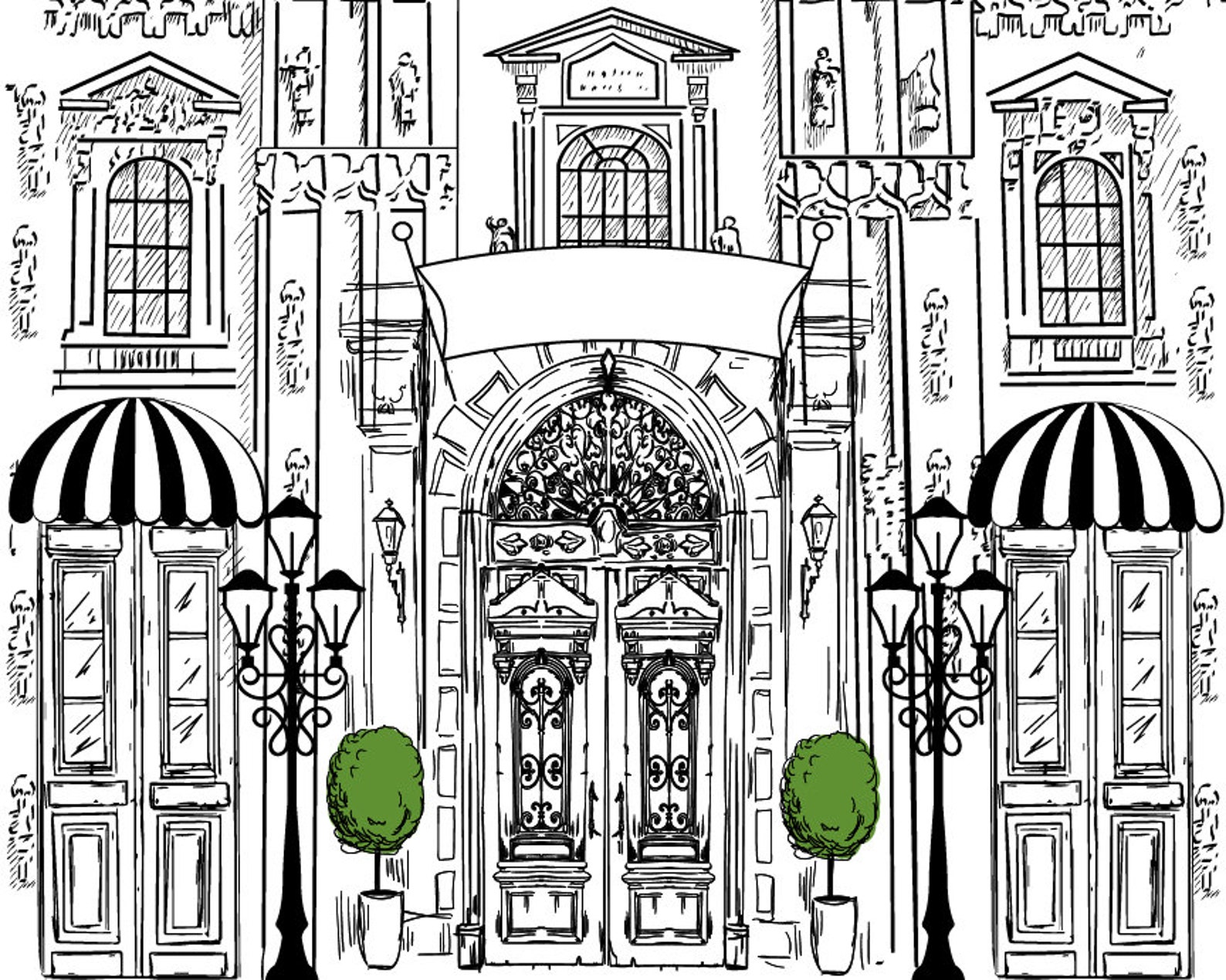 Custom Digital French Bakery Backdrop Design - Etsy