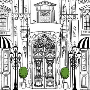 Custom Digital French Bakery Backdrop Design - Etsy