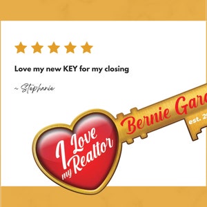 Heart Key | Photo Prop | Congrats | Realtor | Sold Home | Marketing ...