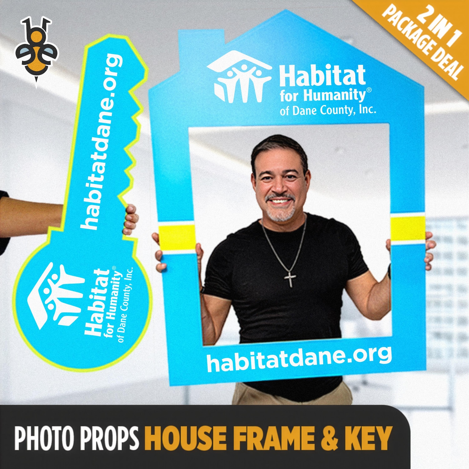 Real Estate Photo Props Set: House Frame & 'just Sold' Key - Etsy