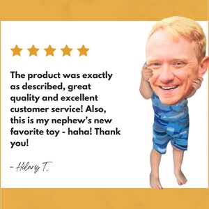 Custom Big Head Photo Prop: Birthday Party Face Cutout - Etsy