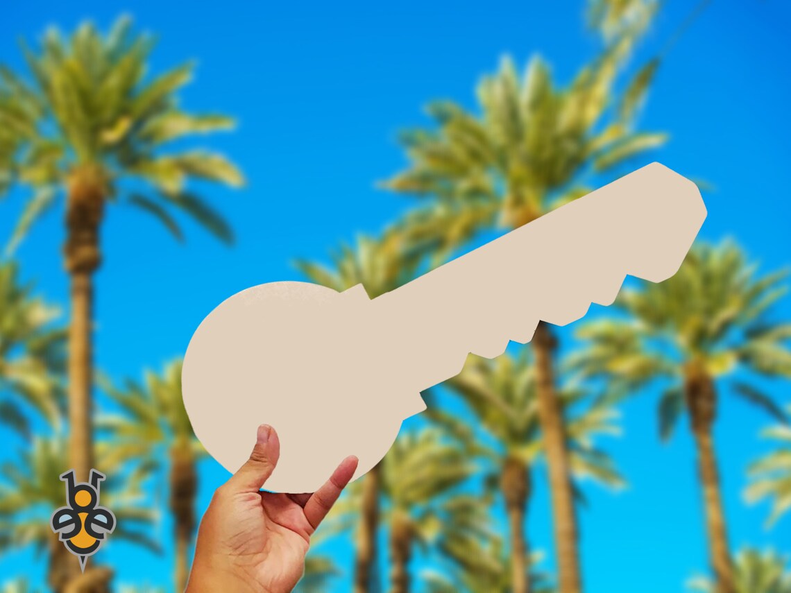 BLANK Key Original Giant Key Decoration Photo Prop - Etsy