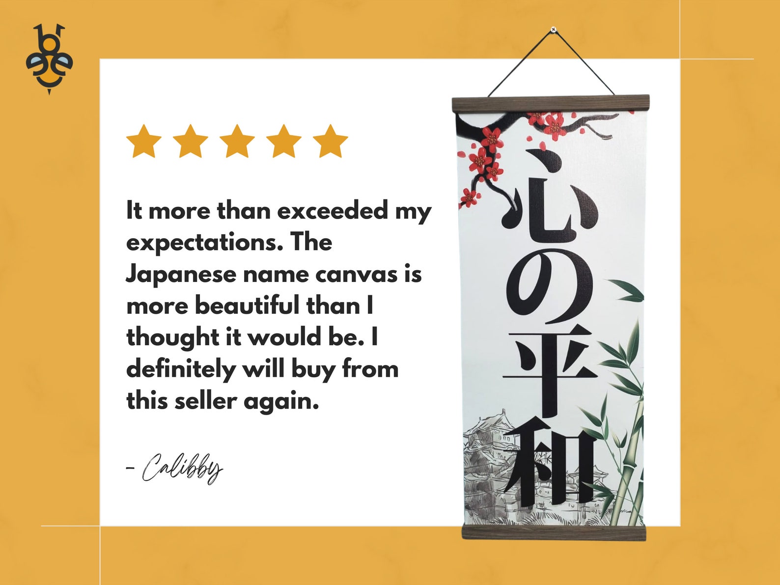 Personalized Japanese Name on Canvas / Wall Decor / Wall Art Name Gift ...