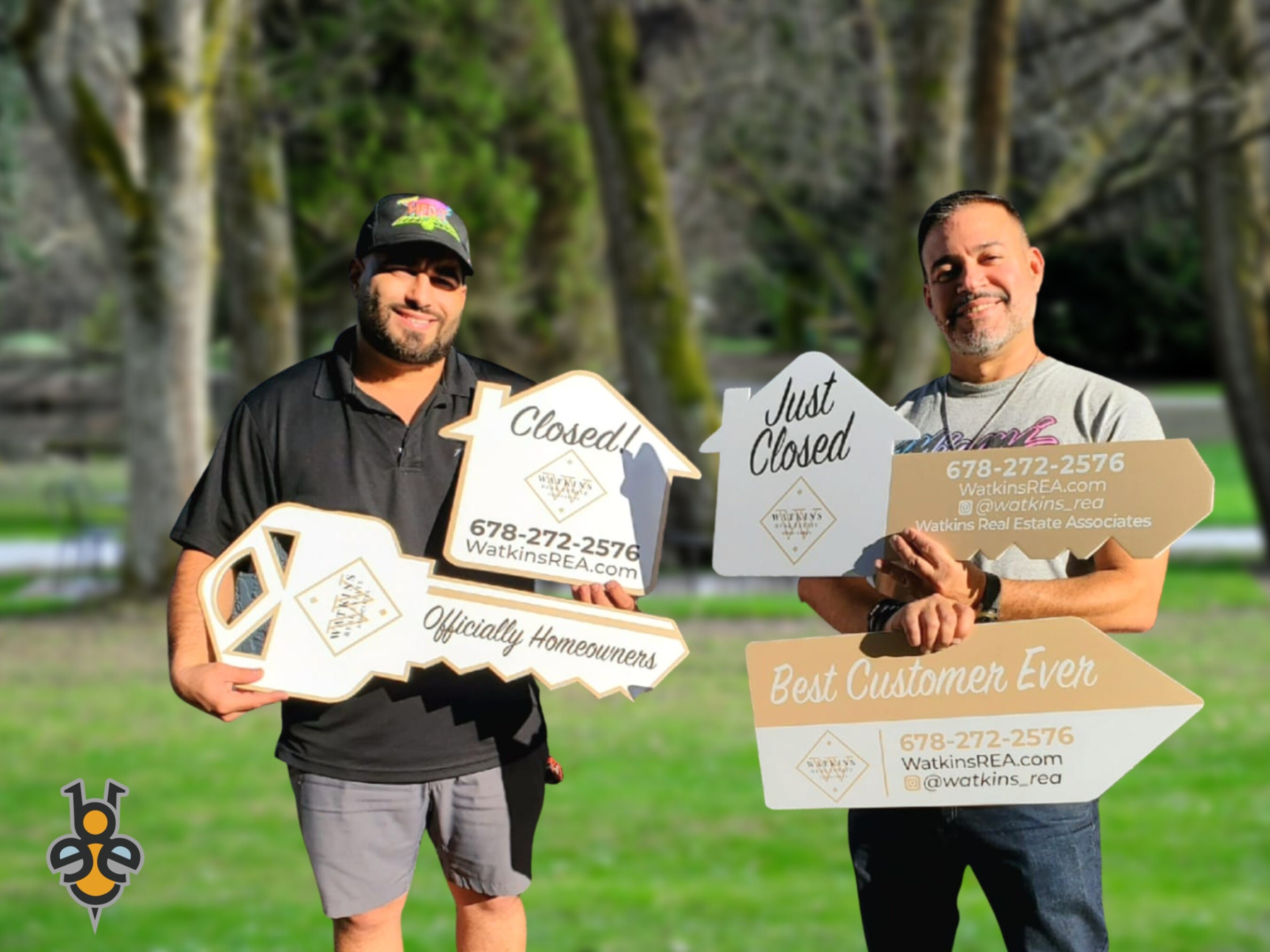 Custom Realtor Photo Props: 4-piece Marketing Package - Etsy