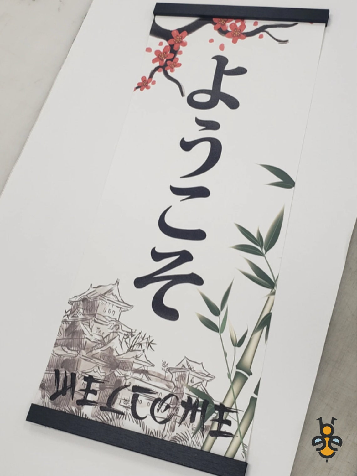 Personalized Japanese Name on Canvas / Wall Decor / Wall Art Name Gift ...