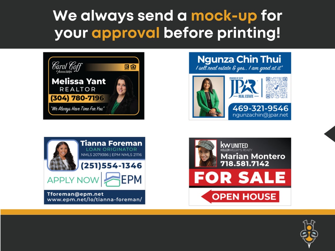 Yard Signs Personalized 12x18 & 18x24 Signs - Etsy