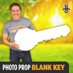 Giant Blank Key Prop: Realtor, Congrats, Marketing (36x15 Inch) - Etsy