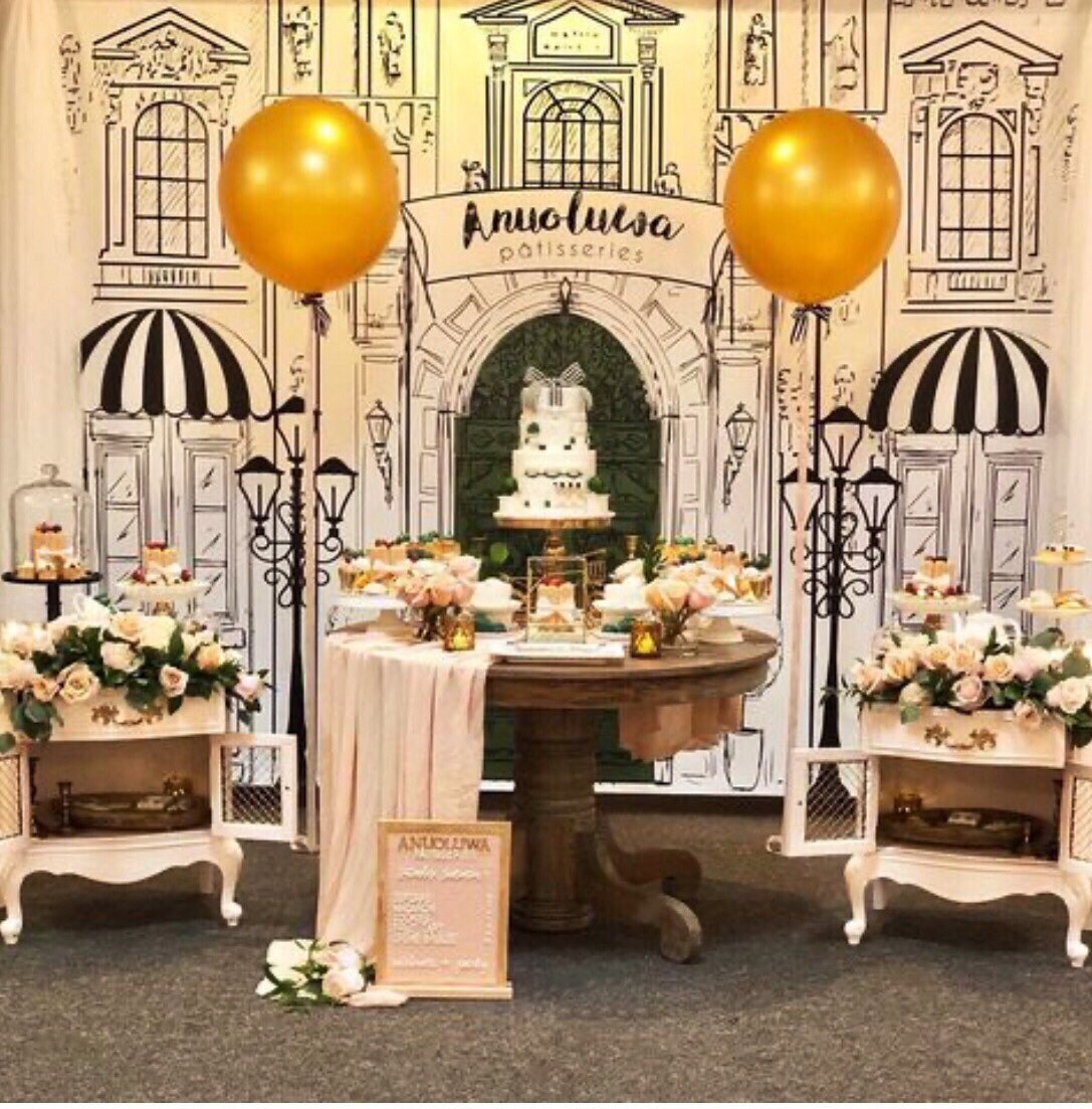 Custom Digital French Bakery Backdrop Design - Etsy Australia