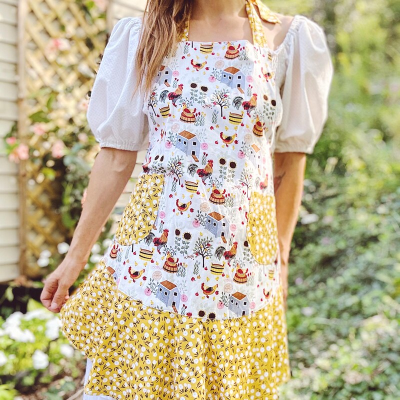 Calico Apron - Etsy
