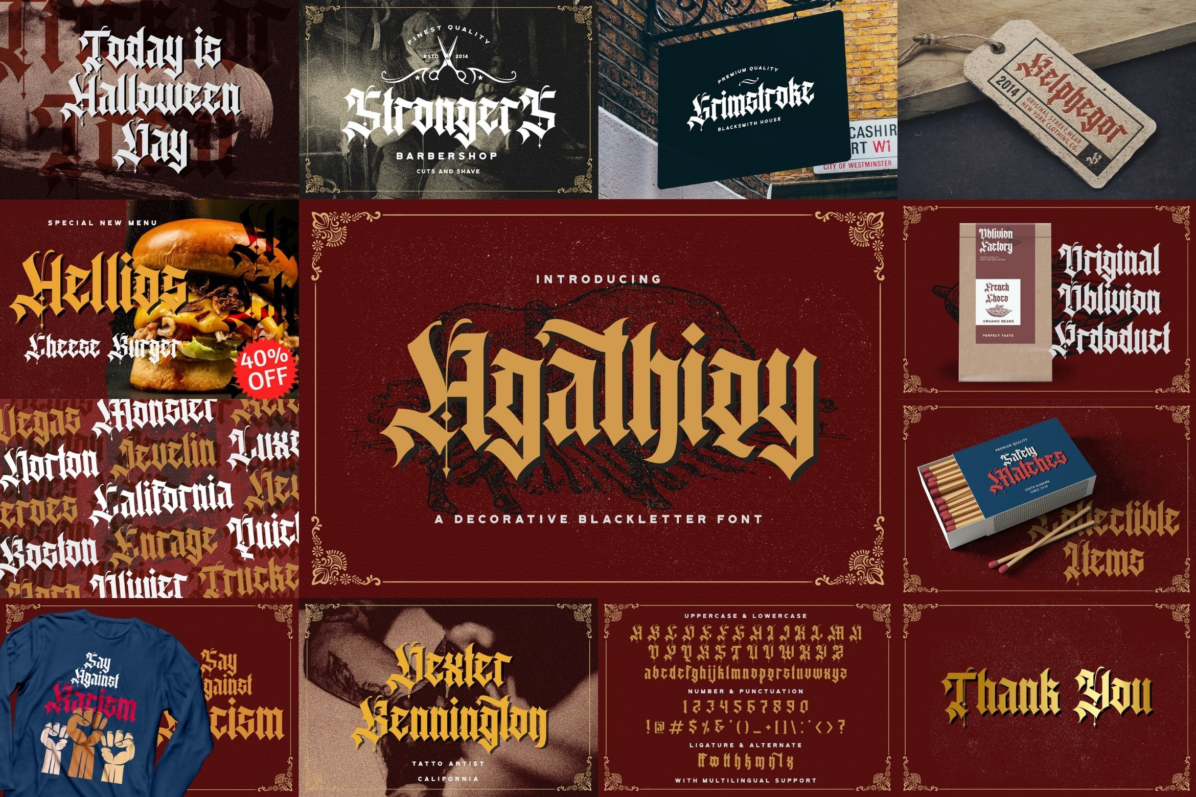 Gothic Font Bundle 1 Black Letter Font Medieval Font - Etsy