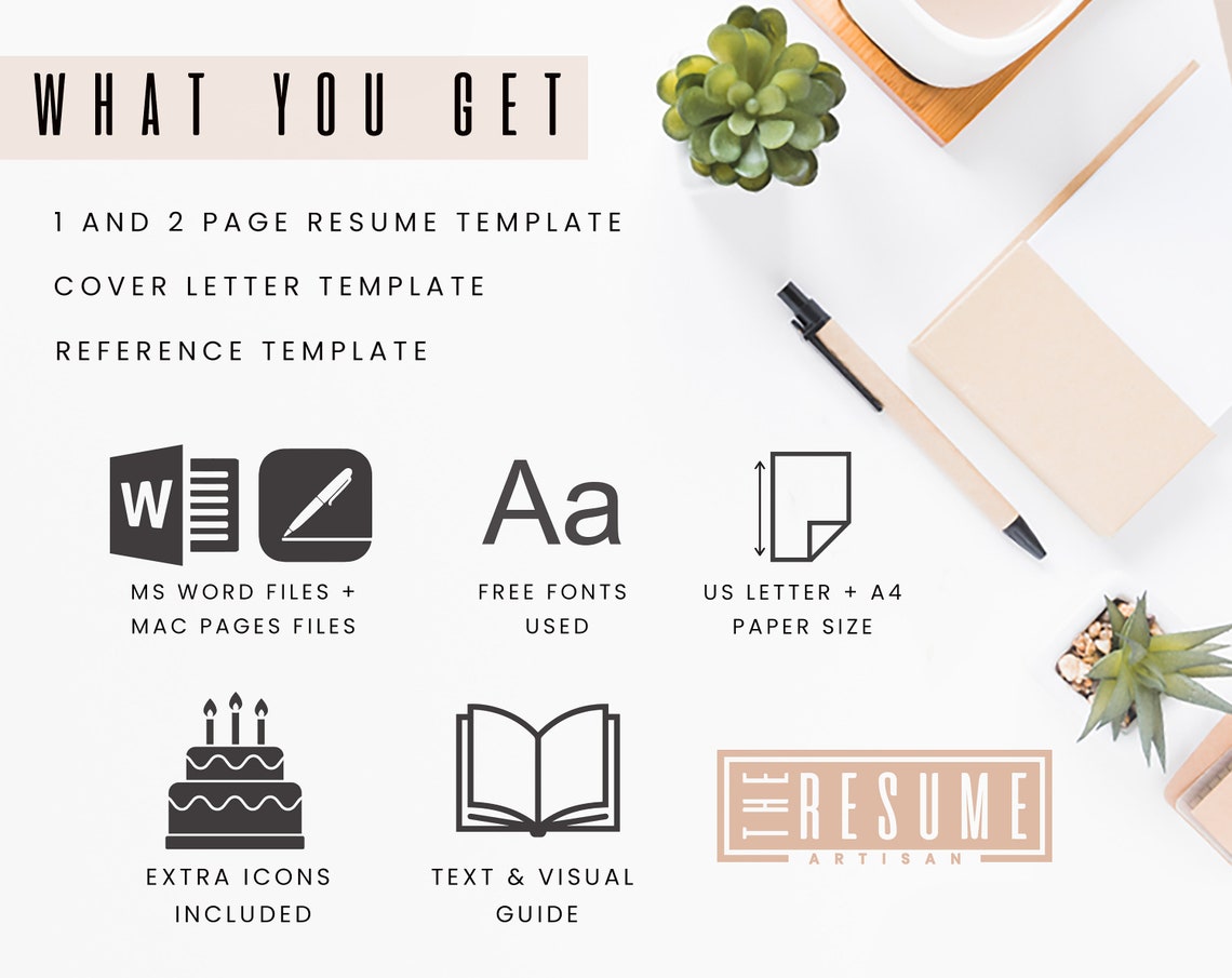Creative Resume Template/horizontal Landscape/modern & Professional ...
