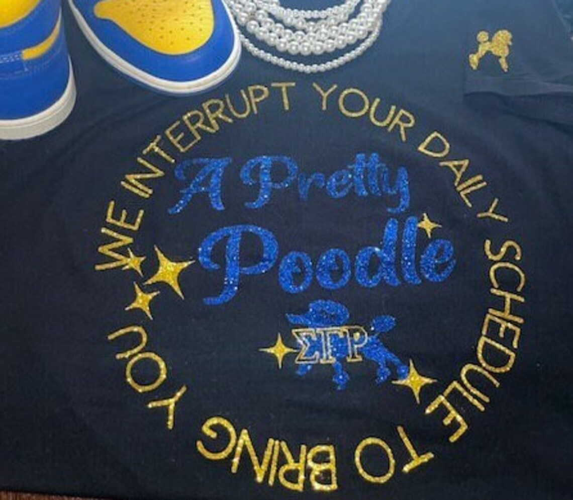 We Interrupt Your Daily Schedule to Bring You A Pretty Poodle - Etsy