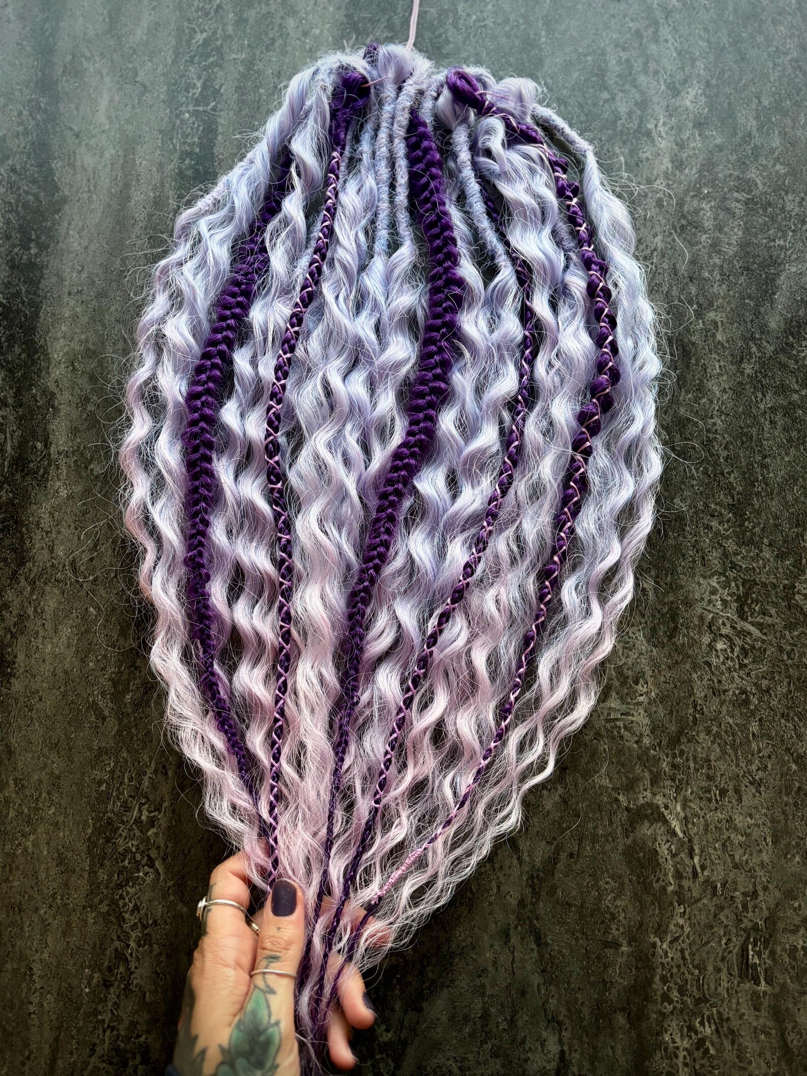 Wavy Mermaid Faux Locs - Etsy