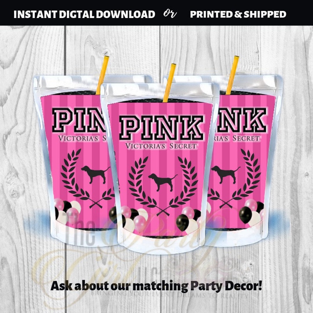 VICTORIA SECRET PINK Capri Sun Juice Labels! Ask About Out Matching ...