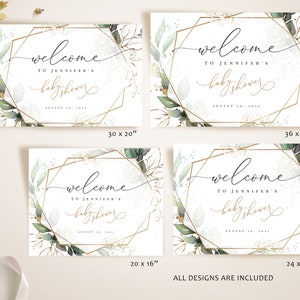 LUCY - Welcome Sign Baby Shower, Large Welcome Signage, Porch Welcome ...