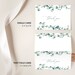 LAILA Printable Thank You Card Eucalyptus Watercolor - Etsy