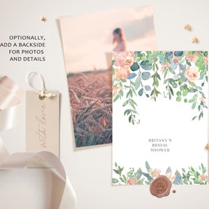 TIFF - Bridal Shower Invitation, Bridal Shower Invitation Template ...