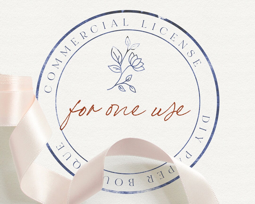 Commercial License / for One Event - Etsy