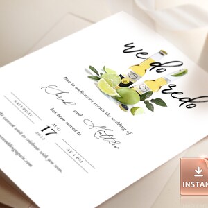 We Do Redo, Wedding Date Change, Funny Change of Plans Invitation ...