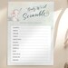 Baby Word Scramble Baby Shower Game Printable Baby Shower - Etsy