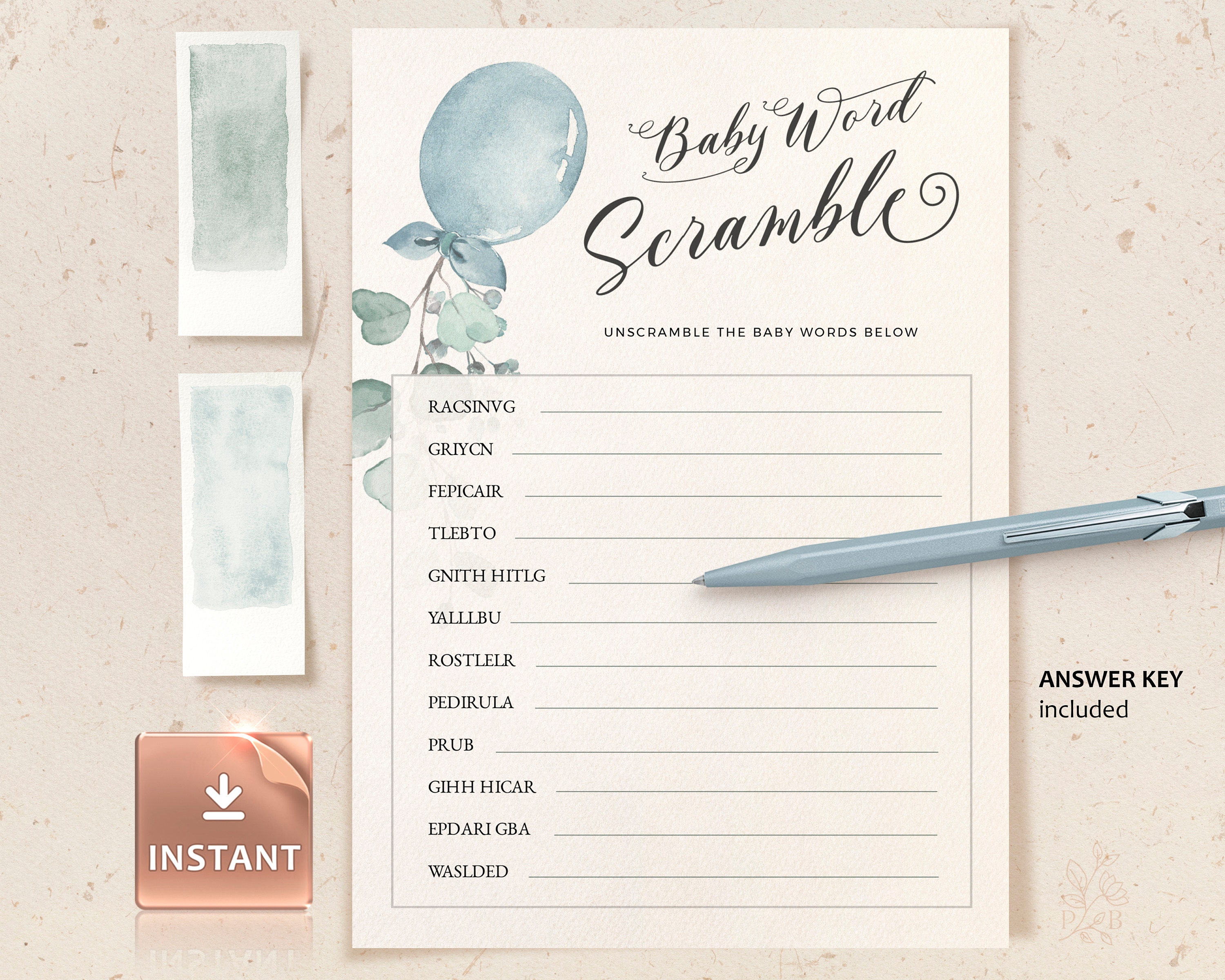 Guy Balloon Baby Shower Game at Abigail Schardt blog