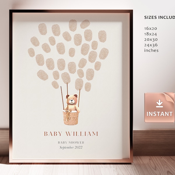 Fingerprint Balloons - Etsy