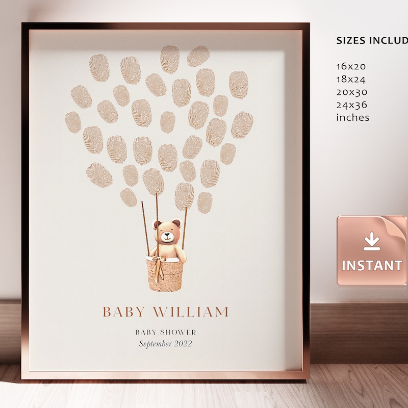 Fingerprint Balloons - Etsy