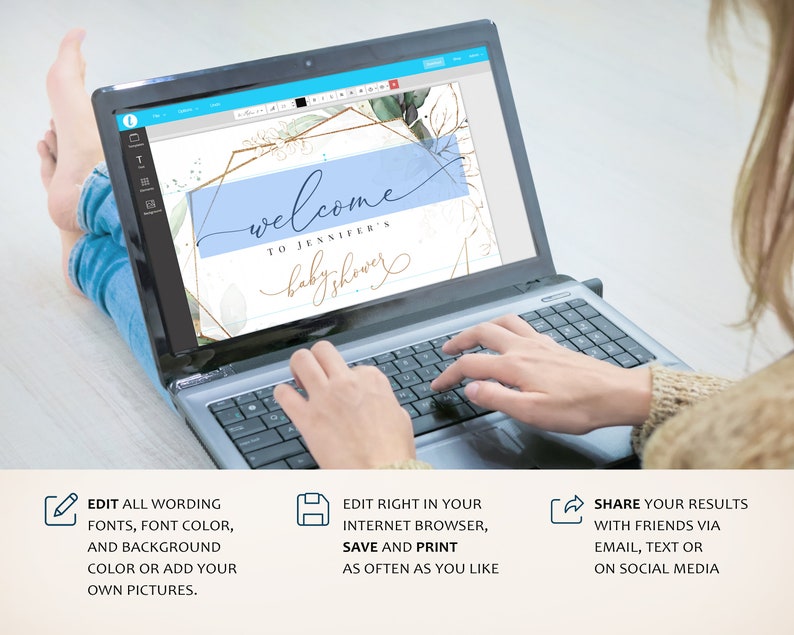 LUCY Welcome Sign Baby Shower Large Welcome Signage Porch | Etsy