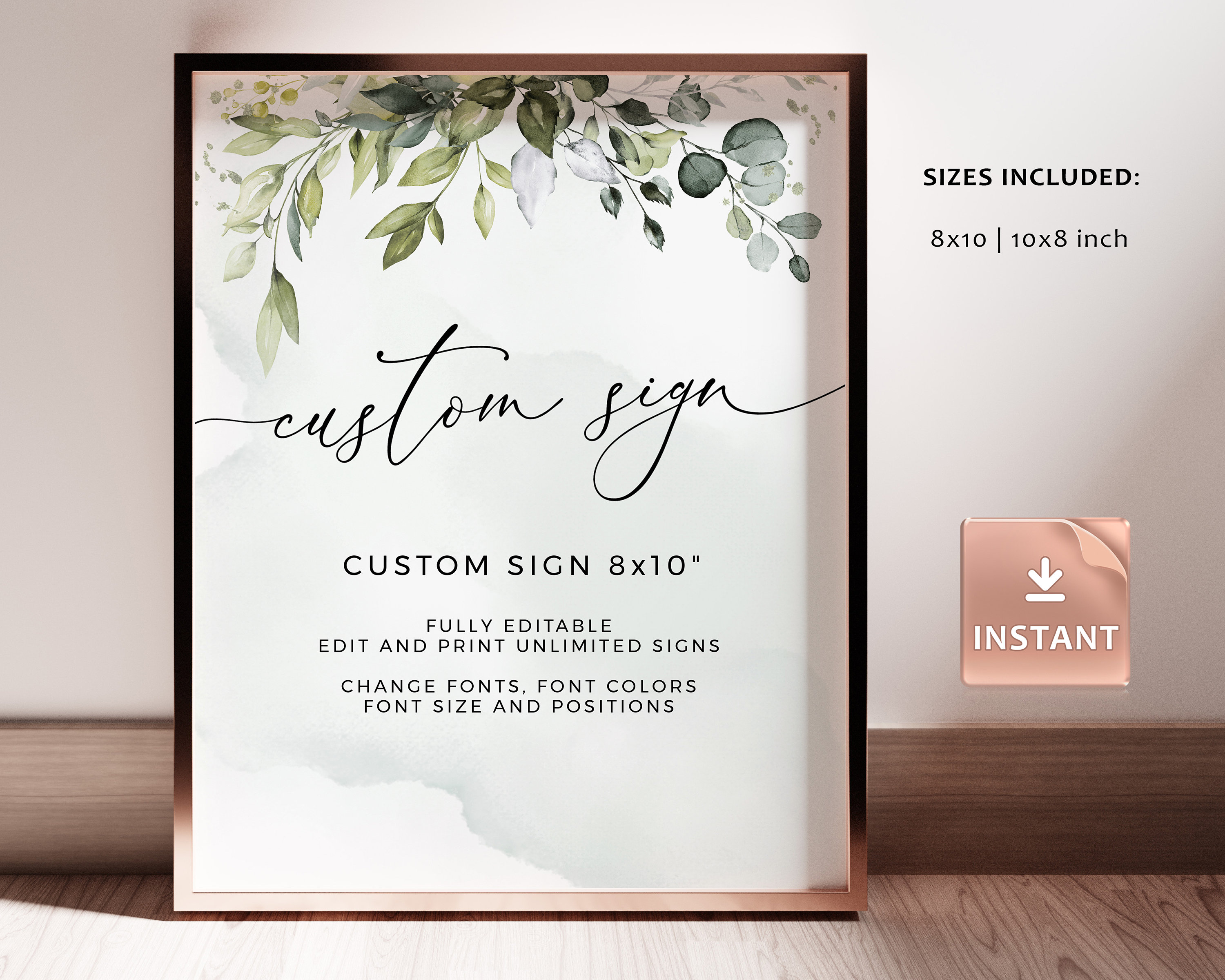 Wall Décor Wall Hangings Formal Wedding Signage Guest Book Sign Modern ...