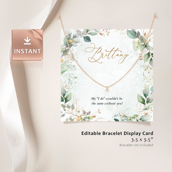 Jewelry Display Card - Etsy