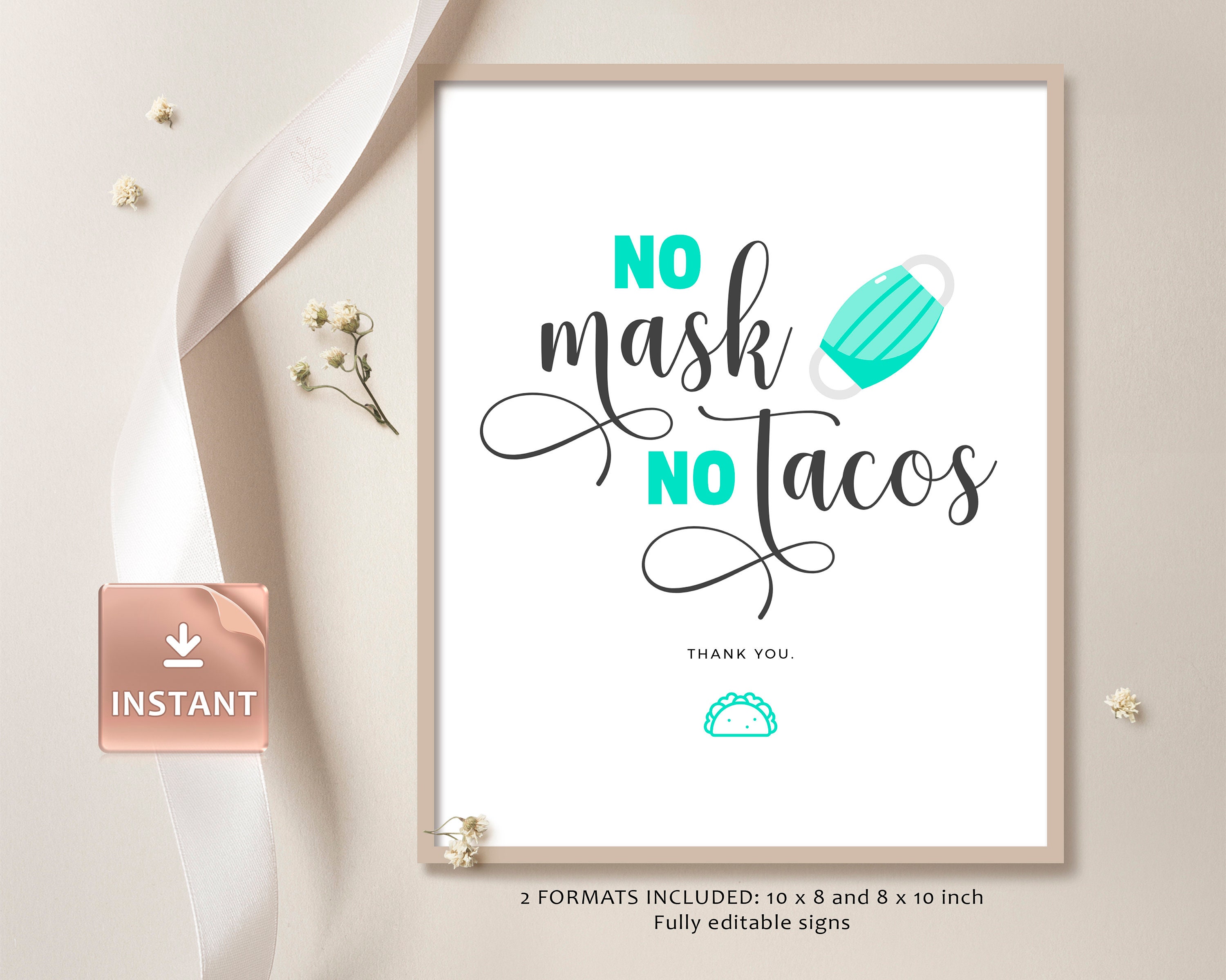Masks Available Sign Mask Wedding Sign Social Distance - Etsy