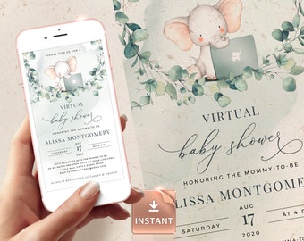 Long Distance Shower Invitation - Etsy