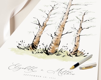 Birch Tree Wedding - Etsy