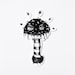 Fung-eye Sticker Mushroom Sticker Fungi Sticker Weird - Etsy