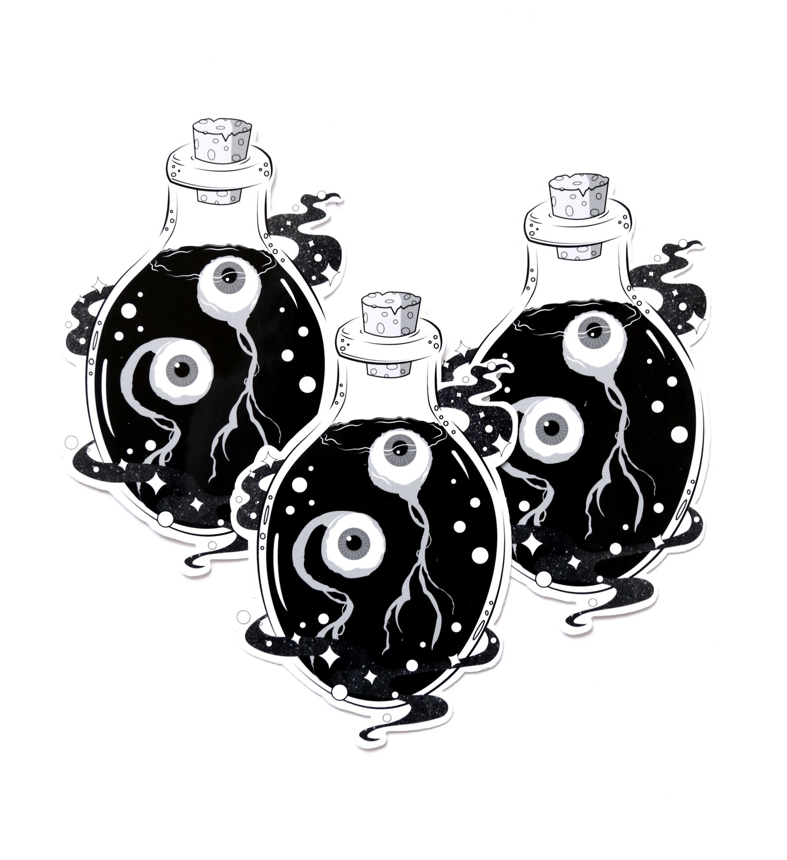 Eyeball Potion Sticker - Witchy Sticker - Magic Laptop Sticker - Spooky ...