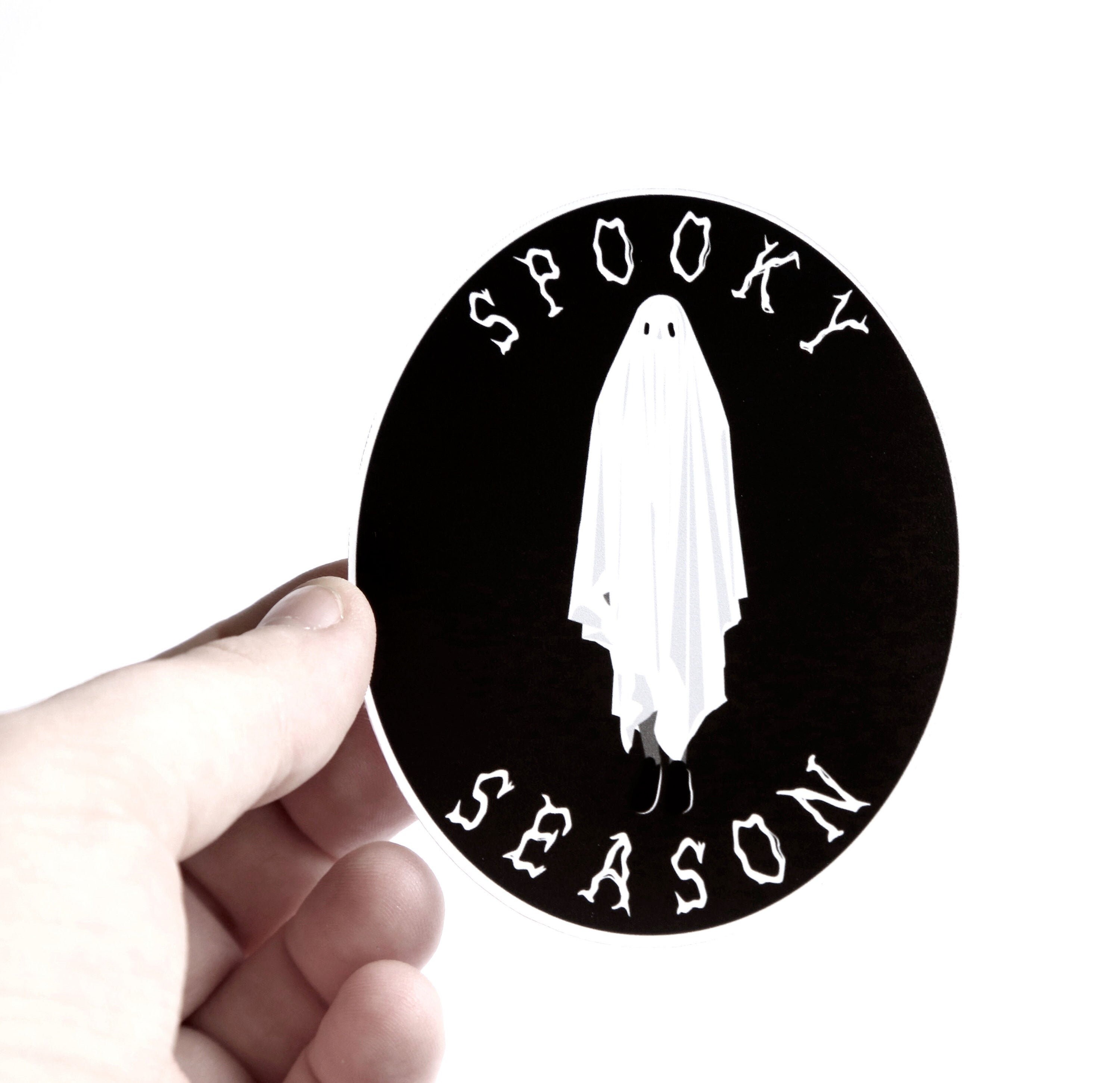 Spooky Season Sticker - Halloween Sticker - Ghost - Spooky Sticker ...