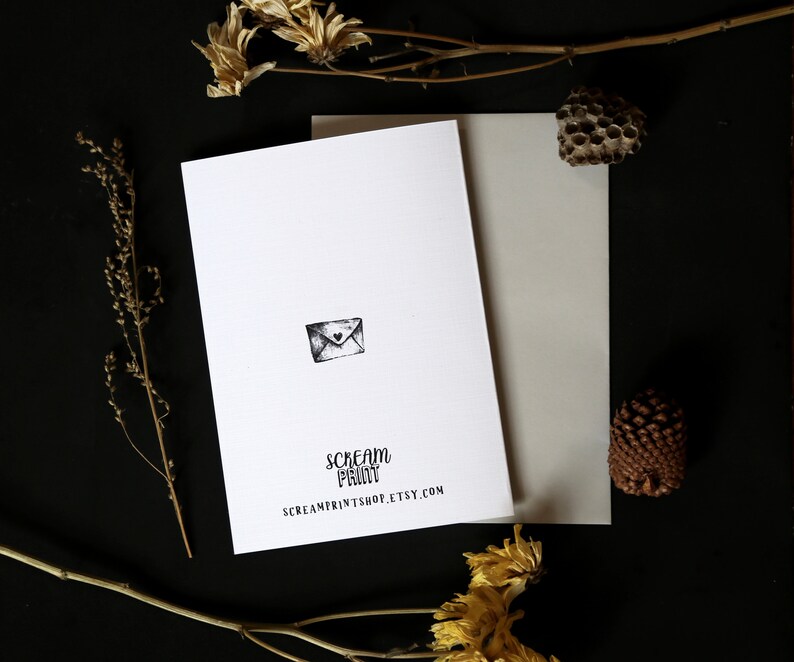 Bee Card Bumble Bee Insect Card Unique Card Nature Card - Etsy