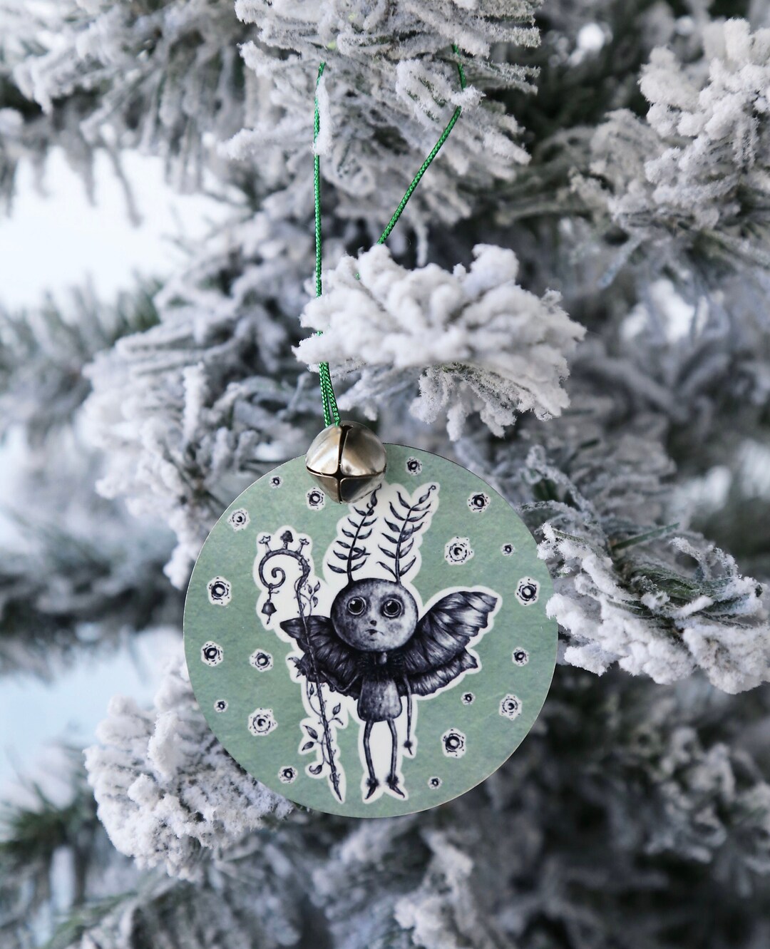Faerie Ornament | Fairy Xmas | Christmas | Faerie Garden | Cottagecore ...