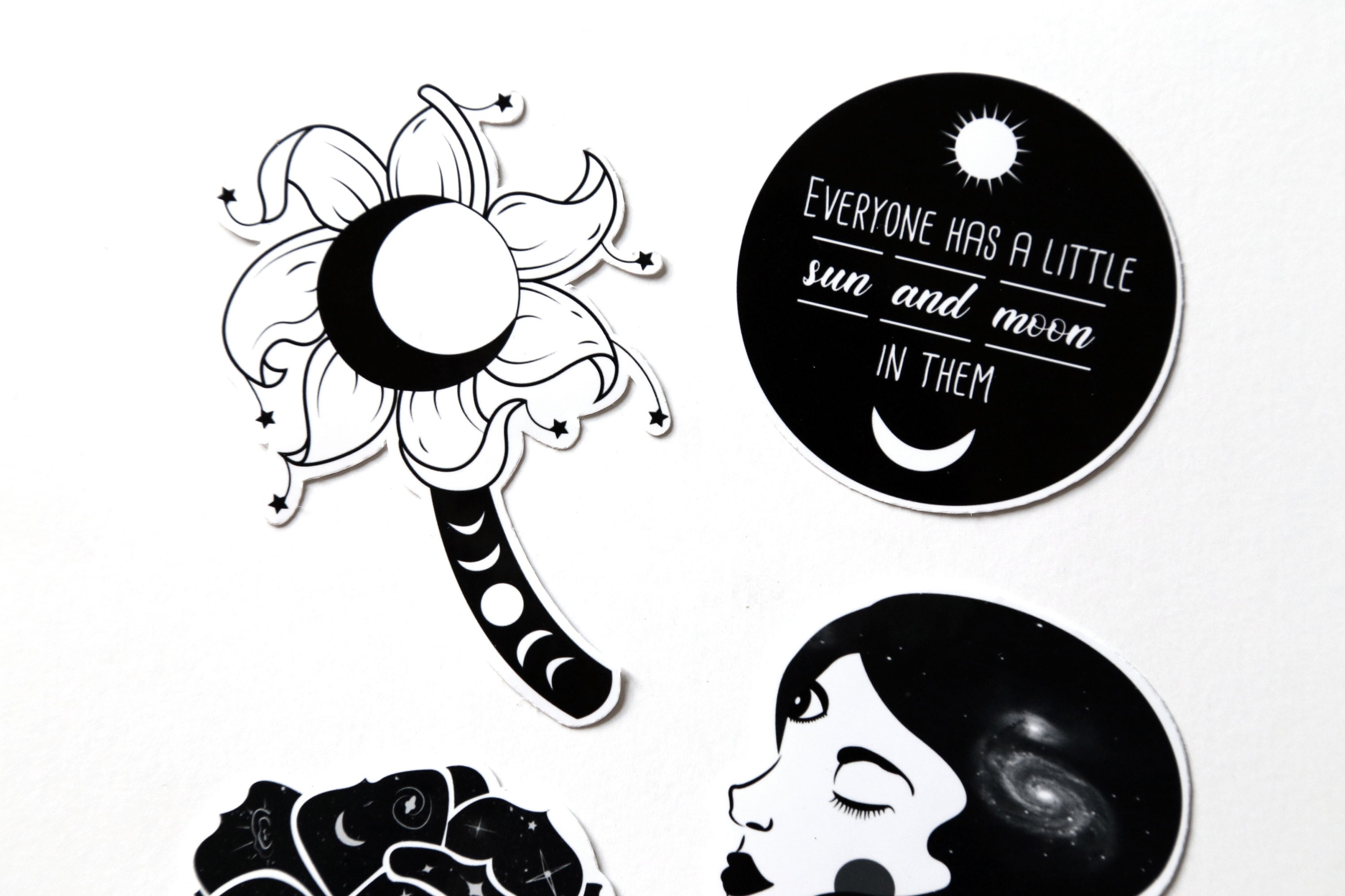 Cosmic Sticker Pack Moon and Stars Stickers Astrology - Etsy
