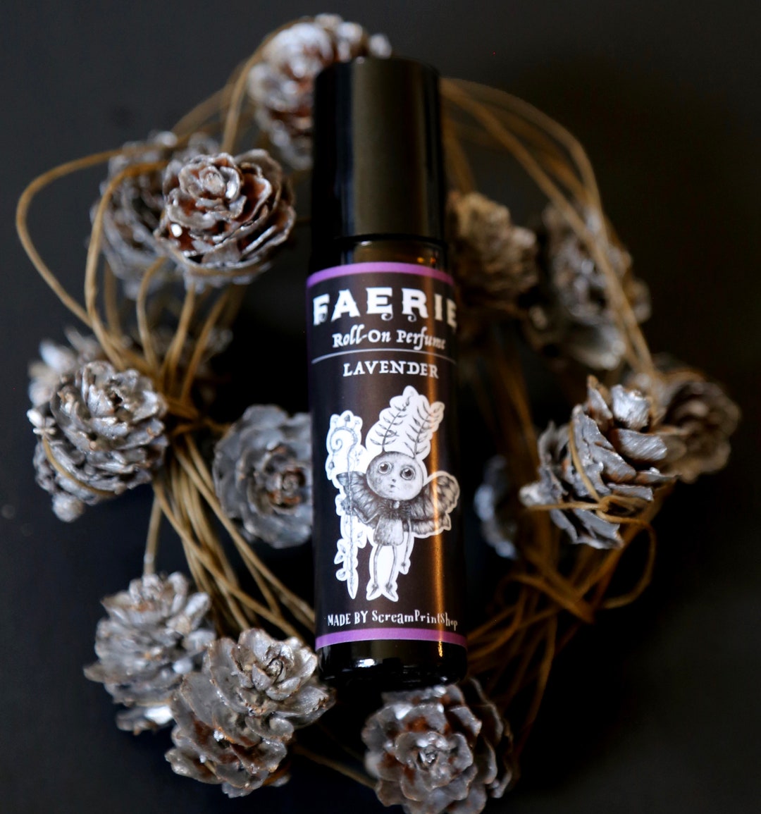Faerie Lavender Roll on Perfume, Alcohol Free, Travel Size - Etsy