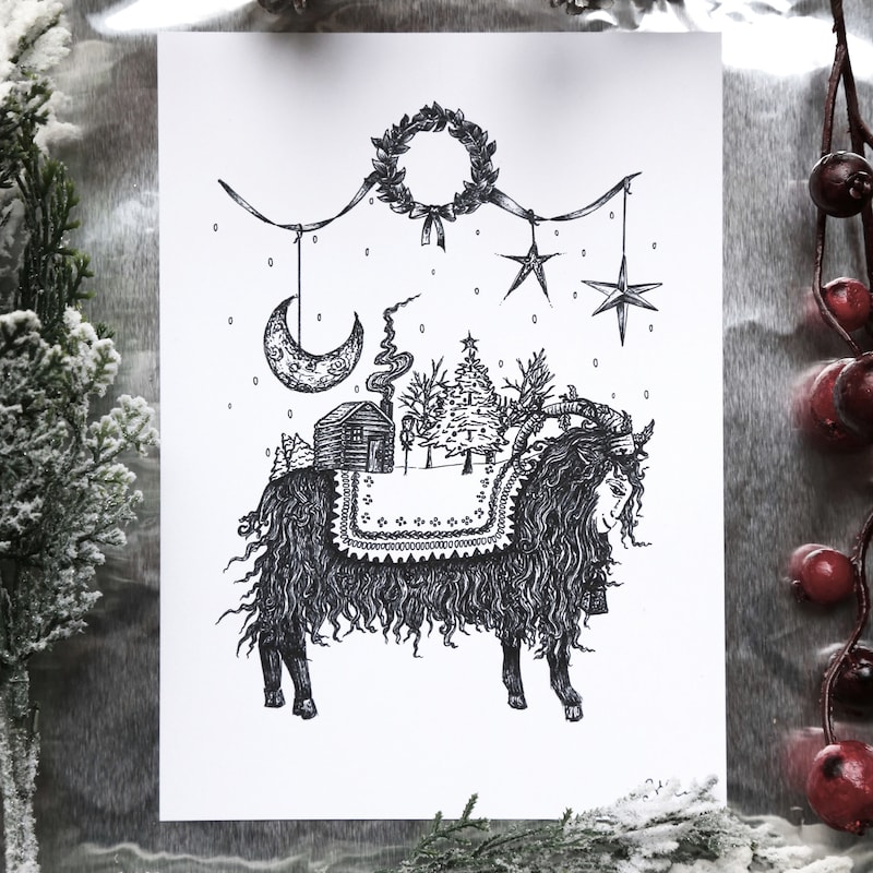 Yule Goat - Etsy