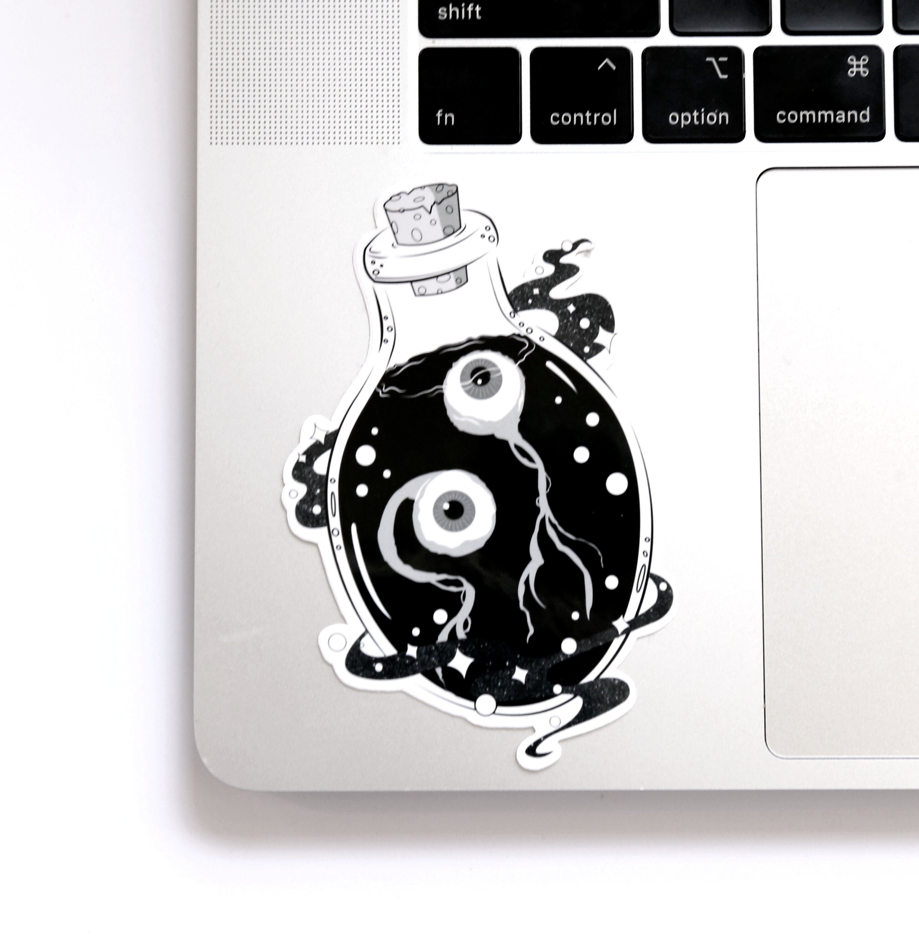 Eyeball Potion Sticker - Witchy Sticker - Magic Laptop Sticker - Spooky ...
