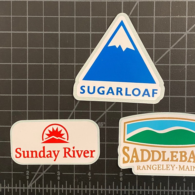 Ski Mountain Magnet - Etsy