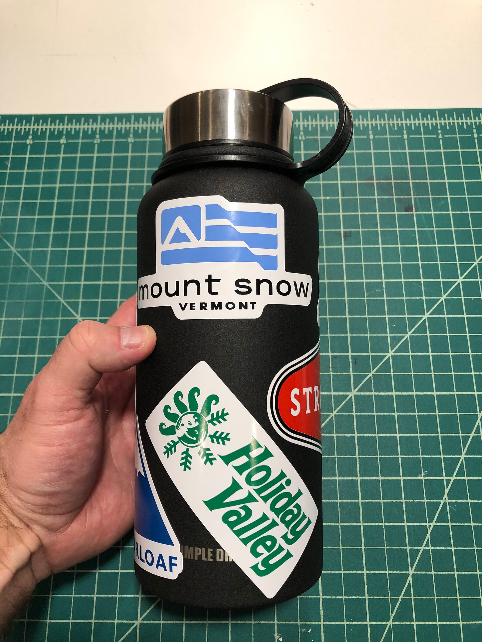 Northeast Ski Resort Decals Stickers for Water Bottle, Helmet, Car ...